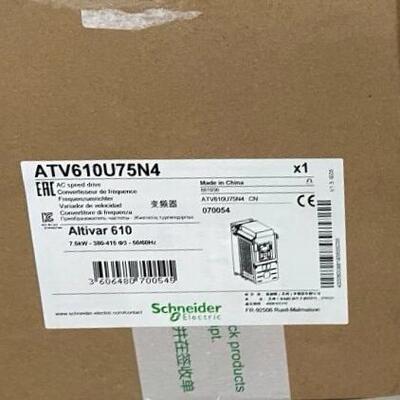 议价ATV610U75N4 变频器 7.5KW三相调速装置维修
