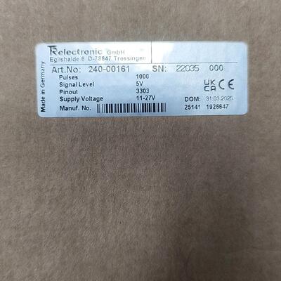 议价240-00161 编码器 Trelectronic工业工控自动化配件维修