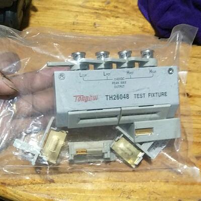 议价TH26048 四端测试夹具 同惠测试配件维修