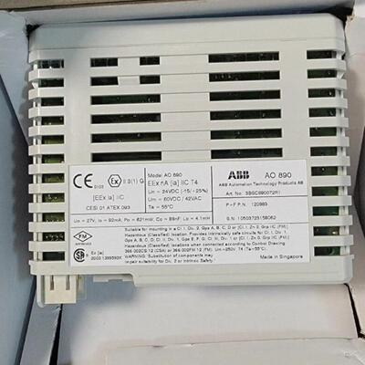 议价AO890 3BSC690072R1 ABB 工控自动化模块维修
