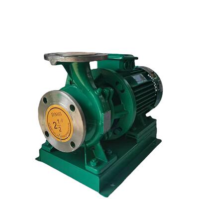 惠州沃德卧式不锈钢材质管道泵GDWR65-250空气能热水增压循环泵