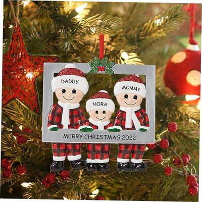 Christmas Pendant DIY Personal Family Christmas Decorations