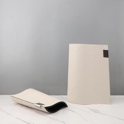 现代简器约金1494属皮革艺术花摆饰件客厅卧室酒装店电视柜软家居