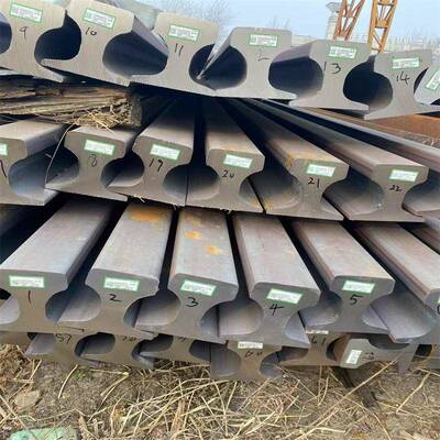 厂家现货热轧碳钢轨道钢55Q材质24KG天车钢轨行车轨道重轨