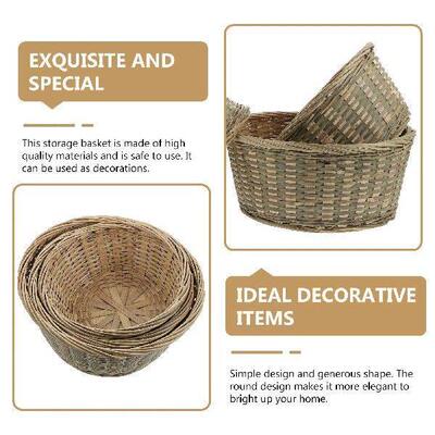 3pcs Bamboo Storage Multi-purpose Kitchen Organizer Bread