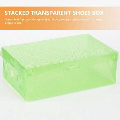 7 Pcs Organizer for Clothes Box Storage Shoe Container Bins