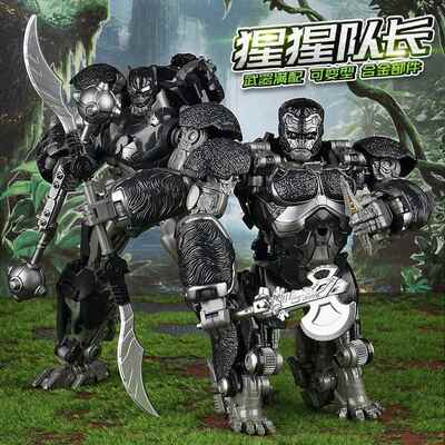 精刻变形玩具JK05变形机器人猩猩队长双形态擎天之圣KO原大SS106