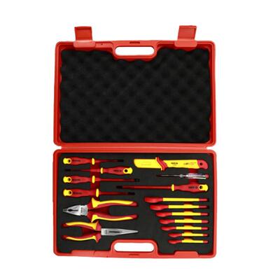 易尔拓绝缘工具套装原装进口VDE认证1000V耐压电工专用YT-21295