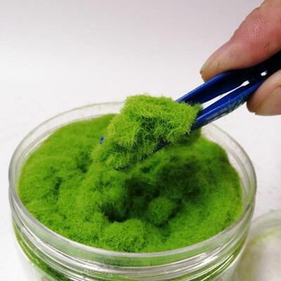 草粉仿手真TX500-2diy工制作材料沙盘景装饰绿色草微场观苔藓植物