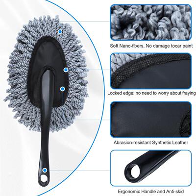 Microfiber Car Duster Interior Car Cleaning Supplies Kit