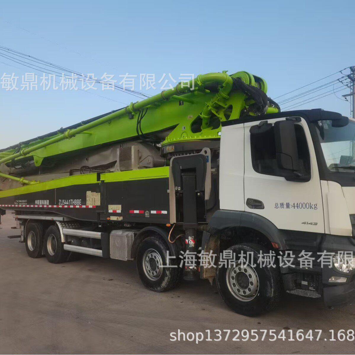 出售二手中联59米混凝土泵车  2021年九成新泵车 62 米车况良好