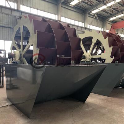 云南KY-1575双轮斗式洗砂机洗沙脱水 收洗一体机 楚雄沙机生产现