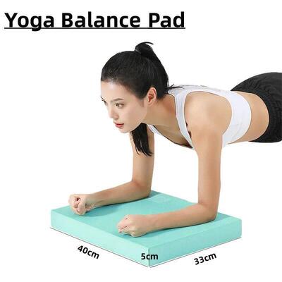 Balance Pad, Non-Slip Foam Mat & Ankles Knee Pad Cushion for