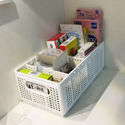 收纳筐桌面杂物规整折叠收纳箱大容量整理箱衣柜收纳箱家用储物