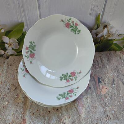 陶瓷菜碟 三个尺寸 老款式 适用微波炉 釉上彩 家用 商用56