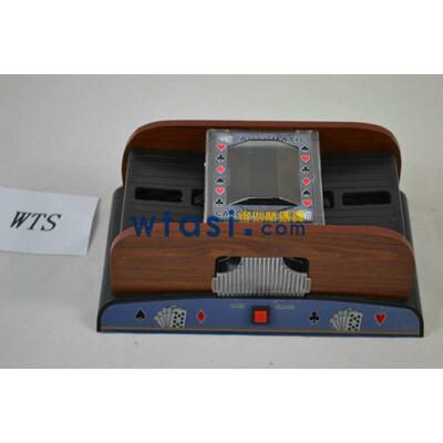 木制机card二shuffler洗牌木质副