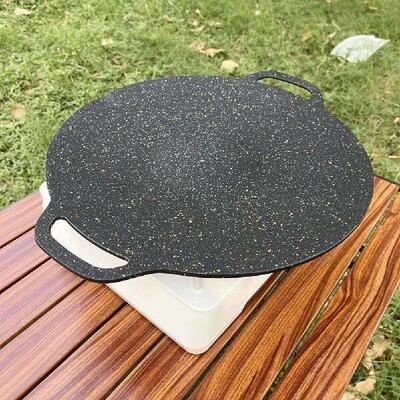 Grilling Pan Non-stick Oil Frying Baking Pan Multi-purpose