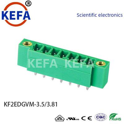 插拔式PCB接线端子排 15EDGVM KF2EDGVM 3.81mm MCV1.5 GF 连接器
