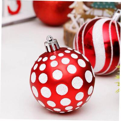 Christmas Decorations 6cm / 30pcs Special Shaped Painted