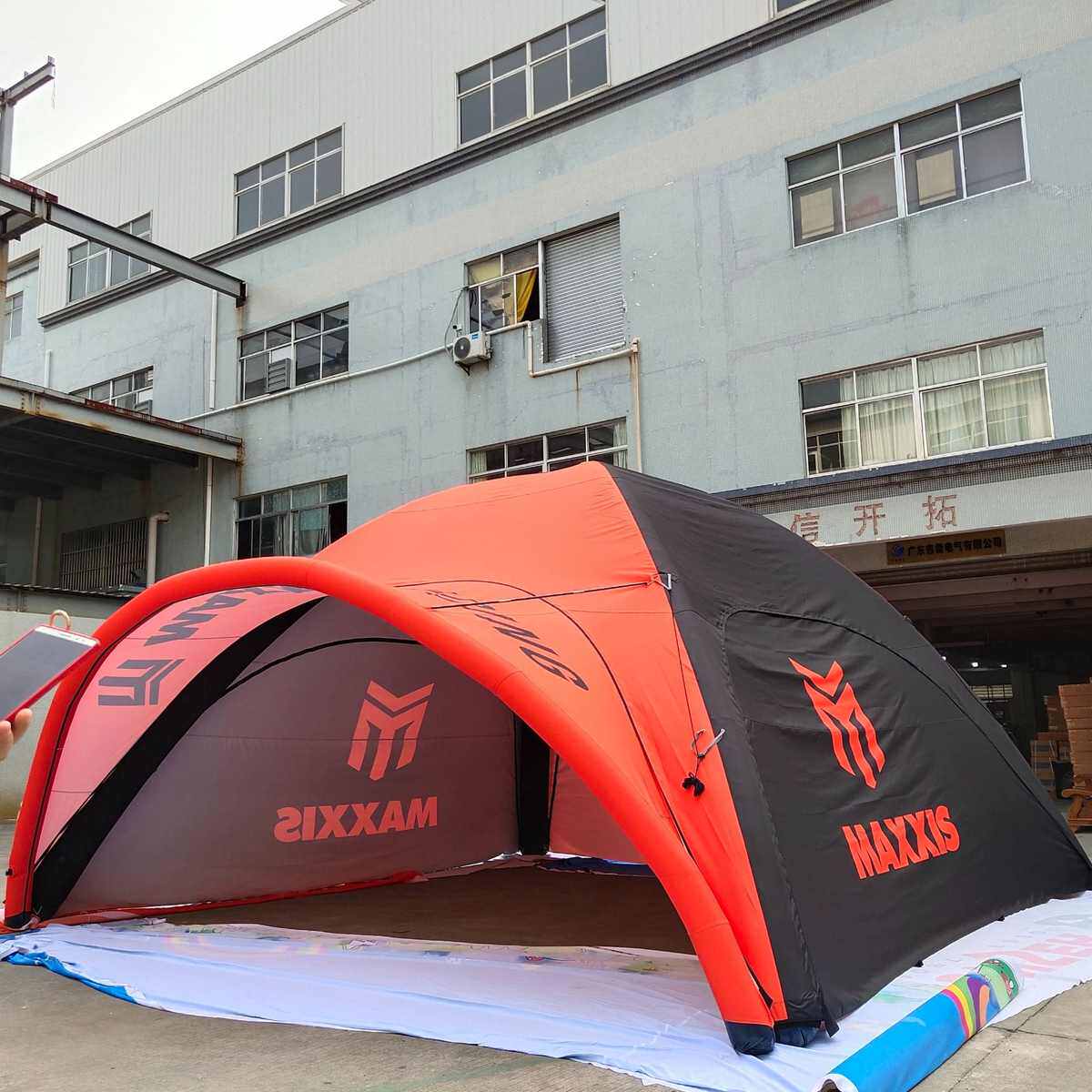 菲曼大型商业营销帐篷展览展会广告帐篷免搭建速开充气广告帐篷