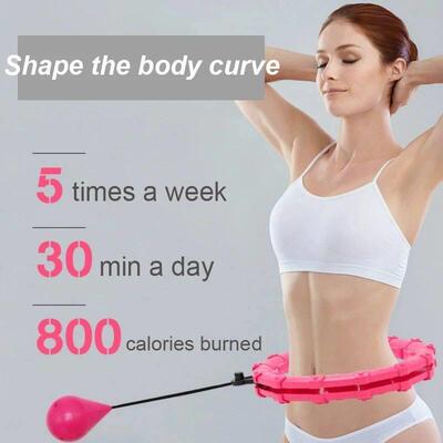 24/27/30 Knots Sport Fitness Hoops Abdominal Thin Waist E