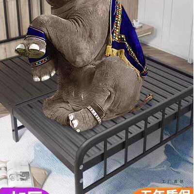 床.铁艺床双人床1.518F5M65TJT米现代简铁床出约租屋公寓单人米双