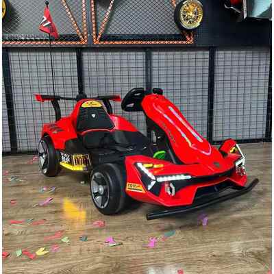 正品电静音电机儿童动轮卡丁F车1宝宝漂移可坐大人玩具小孩四遥控
