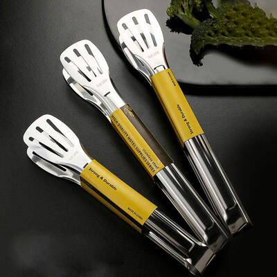 304 Stainless Steel Food Tongs, Special for Grilling and Fry
