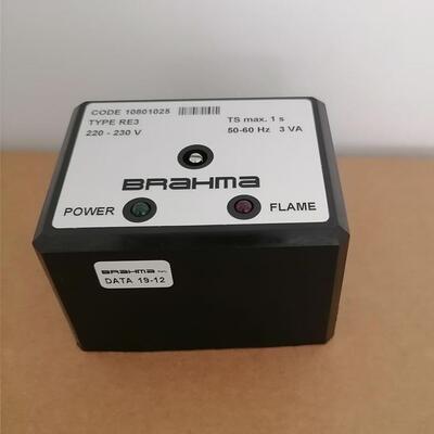 CODE 10801025 RE3 布拿玛BRAHMA 火焰监测器 燃烧器程序控制盒