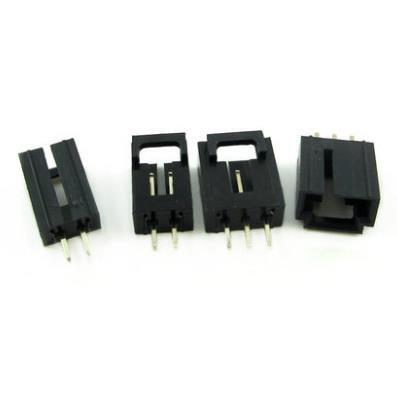 带锁针座 TJC8A-2/3/4/5/6/7/8A连接器 HX25418 间距2.54
