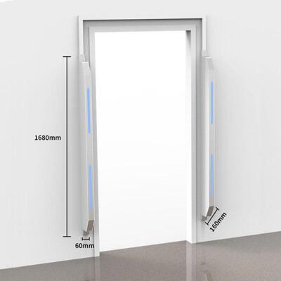 超高点频RFD挂式通道门图I书馆安全防盗门仓储资产盘壁案人员管理