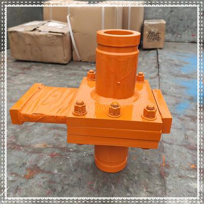 混凝土泵管截止阀dn125泵管截止阀拖泵地泵输送管道截管阀