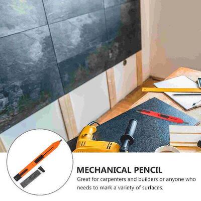 Pencil Jobsite Pencils Carpenter Propelling Mecanical