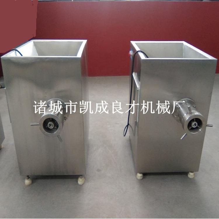供应大型肉泥绞肉机 双绞龙冻肉绞肉机 肉制品加工设备