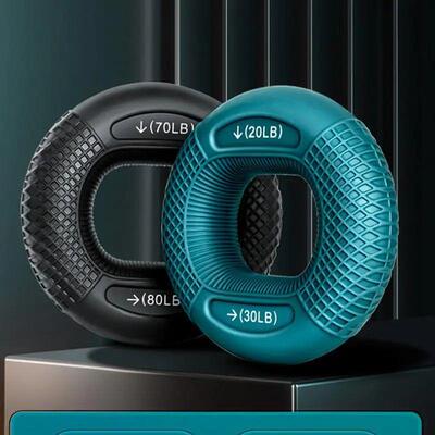 Silicone Finger Gripper Ring Hand Muscle Strengthener Ring W