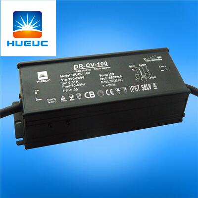 可控硅调光电源100瓦恒压24V 0-10V调光 DALI调光 SAA认证