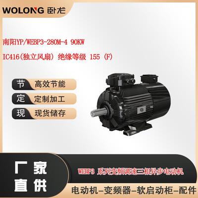 南阳YP/WEBP3-280M-490WIC416(独立风扇)绝缘等级155(F)