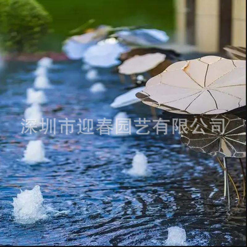 涌泉喷头dn25喷泉水景游乐广场网红景点景观工程园区景观户外