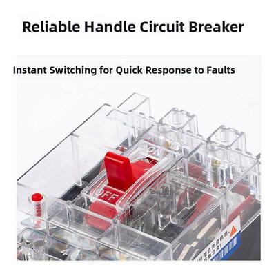 上海人民空气开关透明断路器Dz15-32A40A63A100A过载短路保护空气