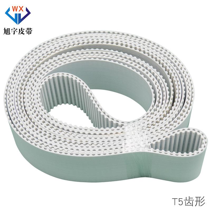 T10梯形齿无缝钢丝同步皮带齿形带聚氨酯传动带环形工业pu同步带