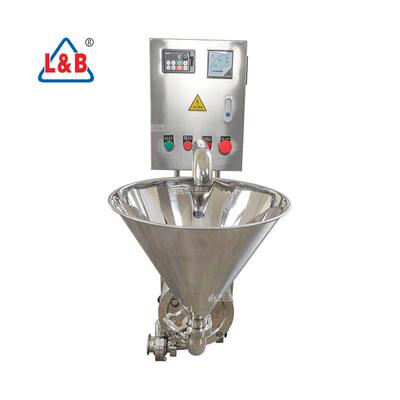 卫生级移乳式乳化泵带漏斗配循环管HOH配控电箱 可移动实动验化设