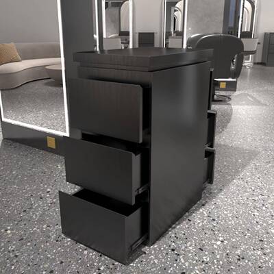 新款发理美发店VRR不钢工具柜锈型师带抽屉式发店柜子发廊专用收