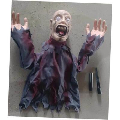 Halloween Groundly Inserted Clown Ghost Creative Outdoor Dec