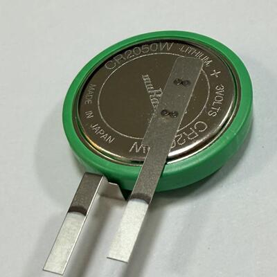 日本适用村田CR2050W汽车胎压监测 ETC系统 智能电饭煲电池3V现货03080