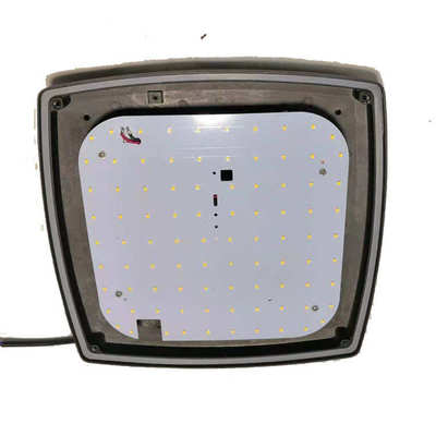 外壳*led户外300屋檐走廊 灯室外led方形防潮h8725w30w户外吸顶灯