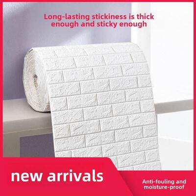 Factory direct sales brick pattern 3D wallpaper wall sticker