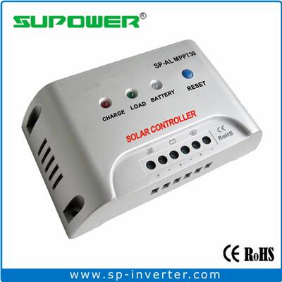 12V/24V自动识别30APWM太阳能控制器光伏充放电控制器
