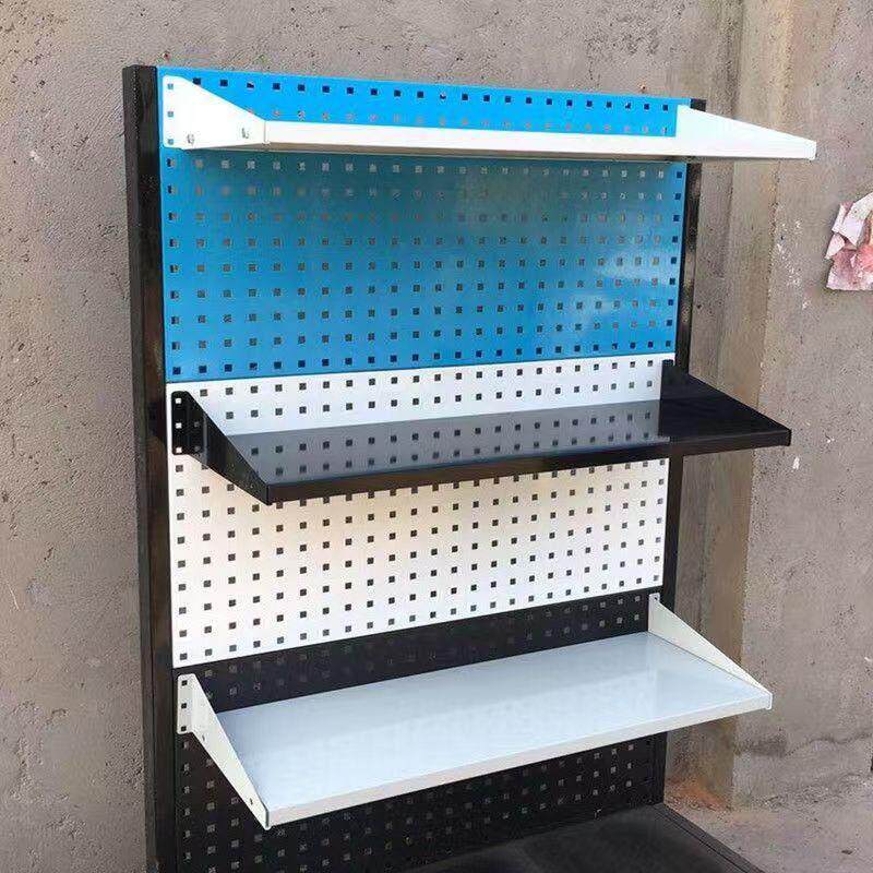 方孔洞洞板层板五金工具架隔板多功能工具挂板墙面展示架置物挂架