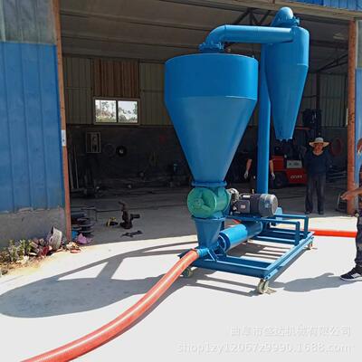 辽宁现货125型气动输送机真空负压小型上料机颗粒无破损吸粮机