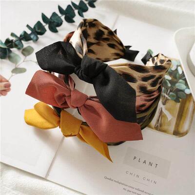 Fashion Women Big Bow Headband Hair Hoop Bands Girls Bowknot